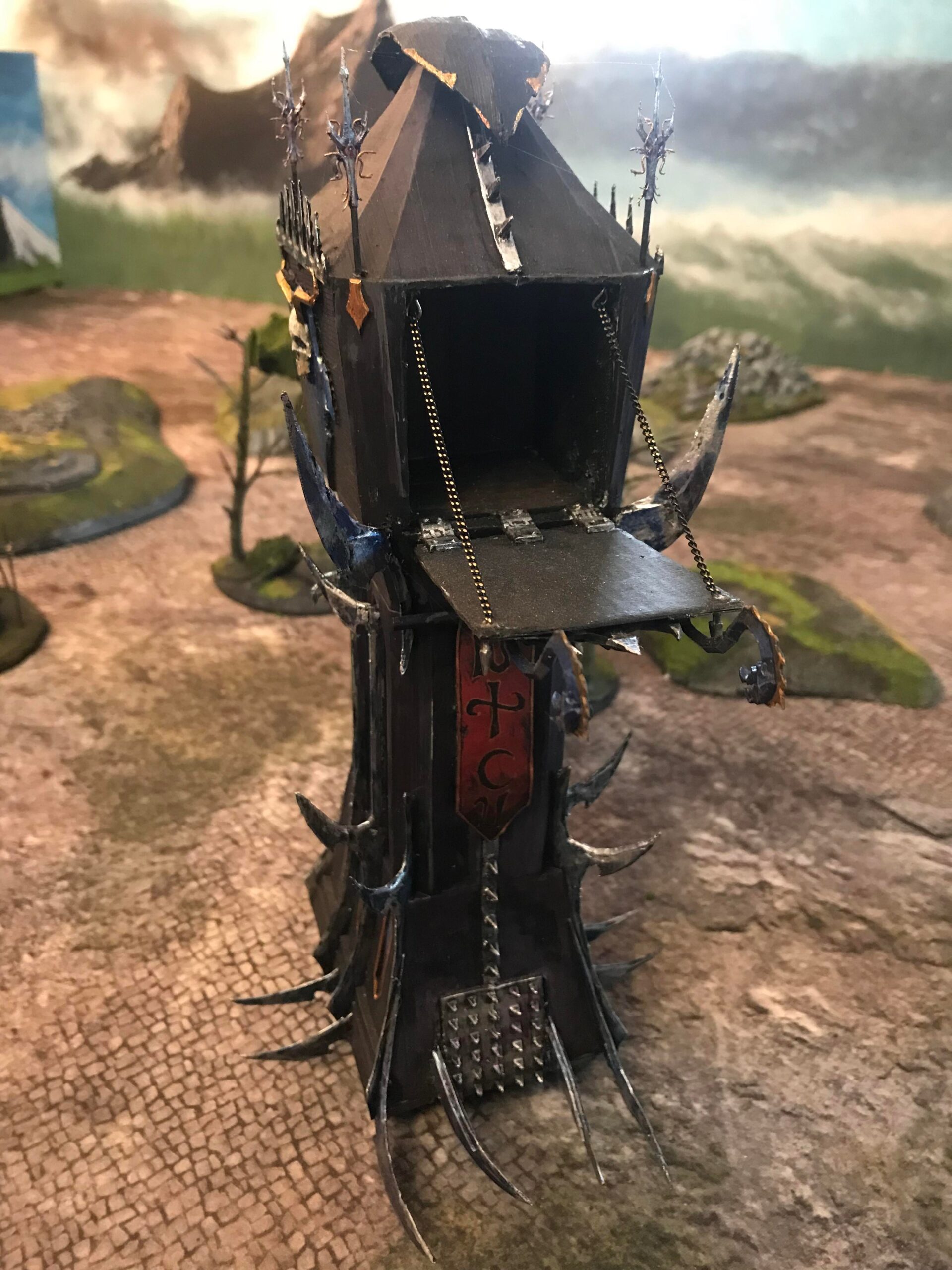 Dark Elf Siege tower – Atlantic TableTop Games
