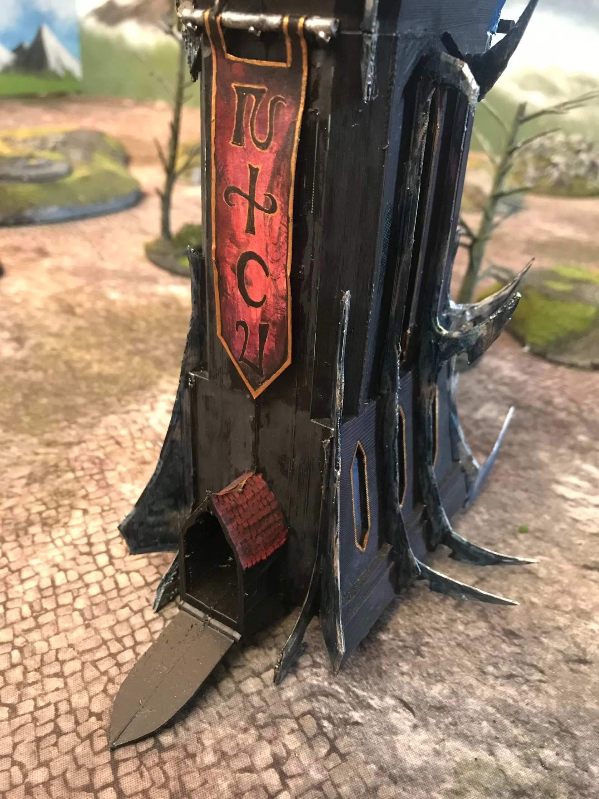 Dark Elf Siege tower – Atlantic TableTop Games